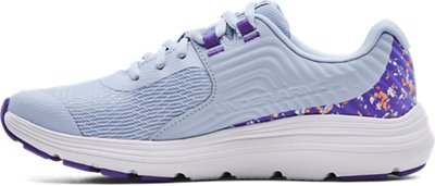 Girls' Grade School UA Outhustle Print Running Shoes | Under Armour MY
