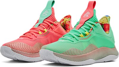 Unisex Curry UA HOVR™ Splash 2 'Sour Then Sweet' Basketball Shoes ...