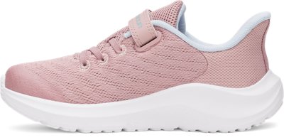 UA Pursuit 4 Big Logo AC Girls' Pre-School Running Shoes | Under Armour DE