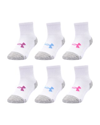 Girls' Athletic, Low-Cut & Crew Socks | Under Armour