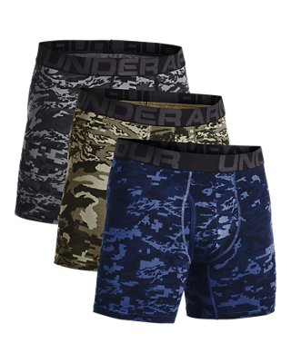 Men's Charged Cotton® 6" Boxerjock® – 3-Pack | Under Armour HK
