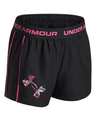 UA Tech™ Play Up Logo Girls' Shorts | Under Armour