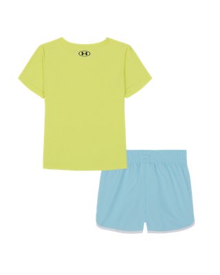UA Tech™ Grid Woven Ripstop Infant Girls' Shorts Set | Under Armour
