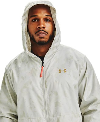 Under Armour - Men's UA RUSH™ Legacy Windbreaker Upstream Camo Jacket