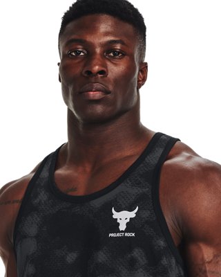Playera sin mangas Project Rock Iso-Chill para hombre | Under Armour ...