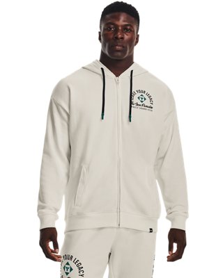 Under Armour Men's Project Rock Heavyweight Terry Full-Zip - 1377436