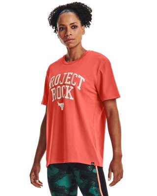 Under Armour Women's Project Rock Heavyweight Campus T-Shirt - 1377449