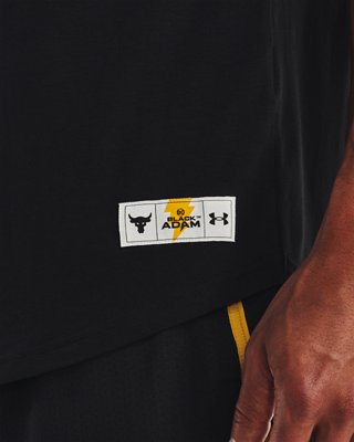 Men's Project Rock Black Adam Graphic Short Sleeve | Under Armour HK