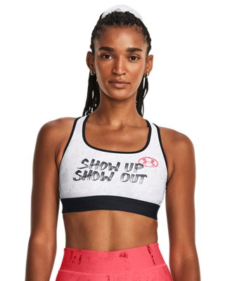Women's Sports Bras in White | Under Armour