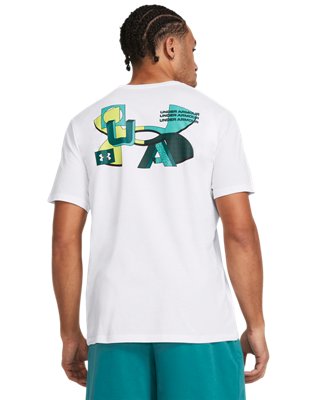 เสื้อแขนสั้น UA Color Block Logo Left Chest สำหรับผู้ชาย | Under Armour TH