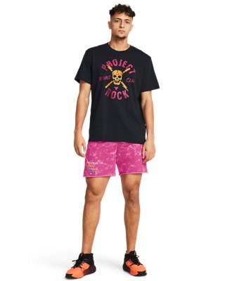 Men's Project Rock Terry Printed UG Shorts | Under Armour AU