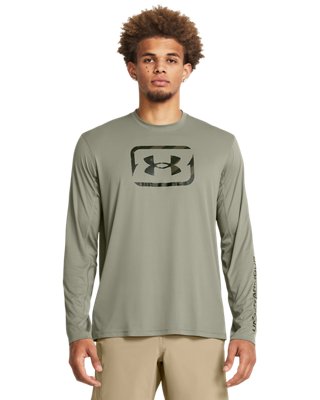 Men’s Long Sleeve Workout Shirts for Fishing | Under Armour