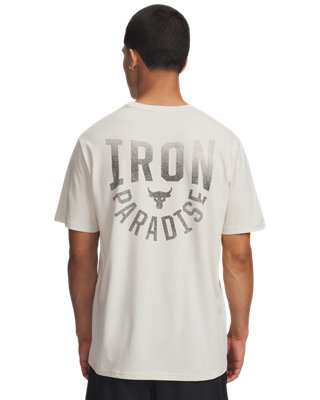 Project Rock Iron Paradise Men's Short Sleeve | Under Armour