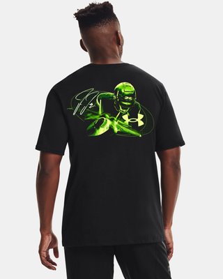 UA Heavyweight Justin Jefferson Going Dark Men's Short Sleeve | Under ...