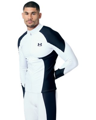UA x Marine Serre HeatGear® Men's Full-Zip Knit Jacket | Under Armour